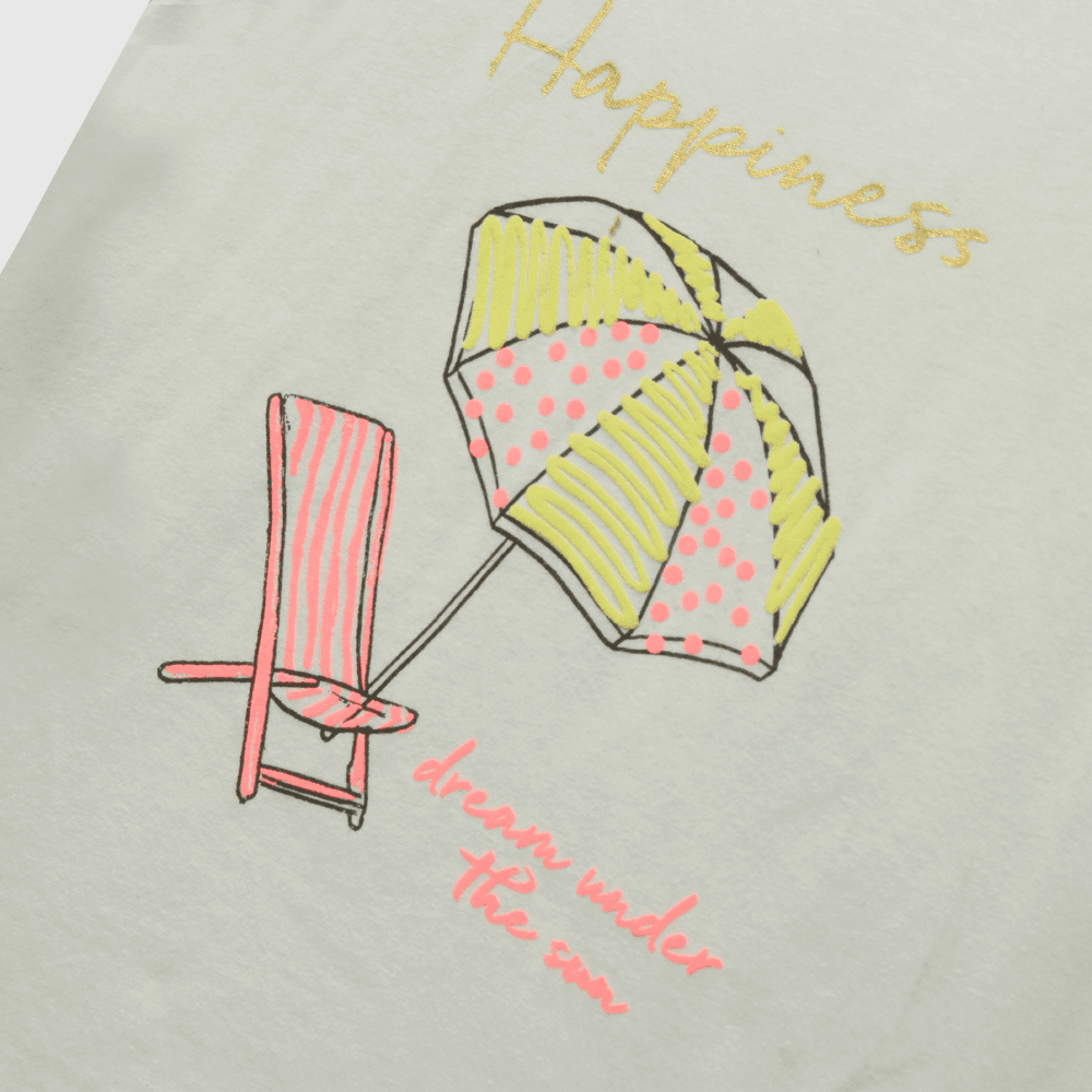 Polera de niña playa calipso claro (3 meses a 3 años) - Colloky Chile