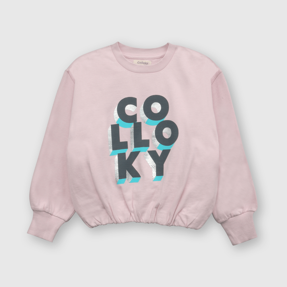 Polerón de niña colloky rose (2 a 12 años) - Colloky Chile