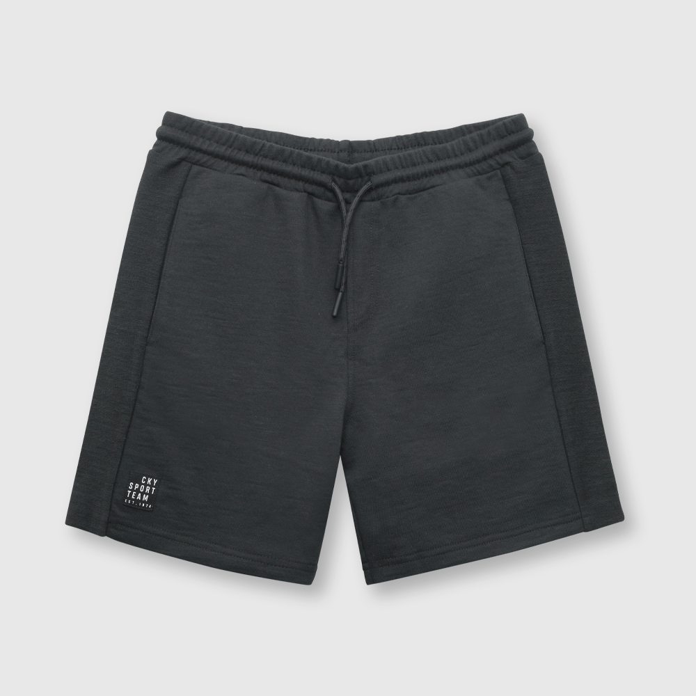 Bermuda de niño relajado marengo (2 a 12 años) - Colloky Chile