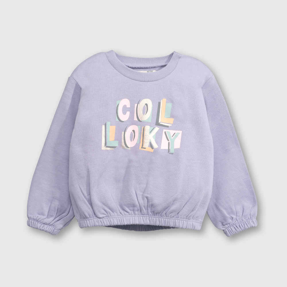 Poleron Morado de Niña - Colloky Chile
