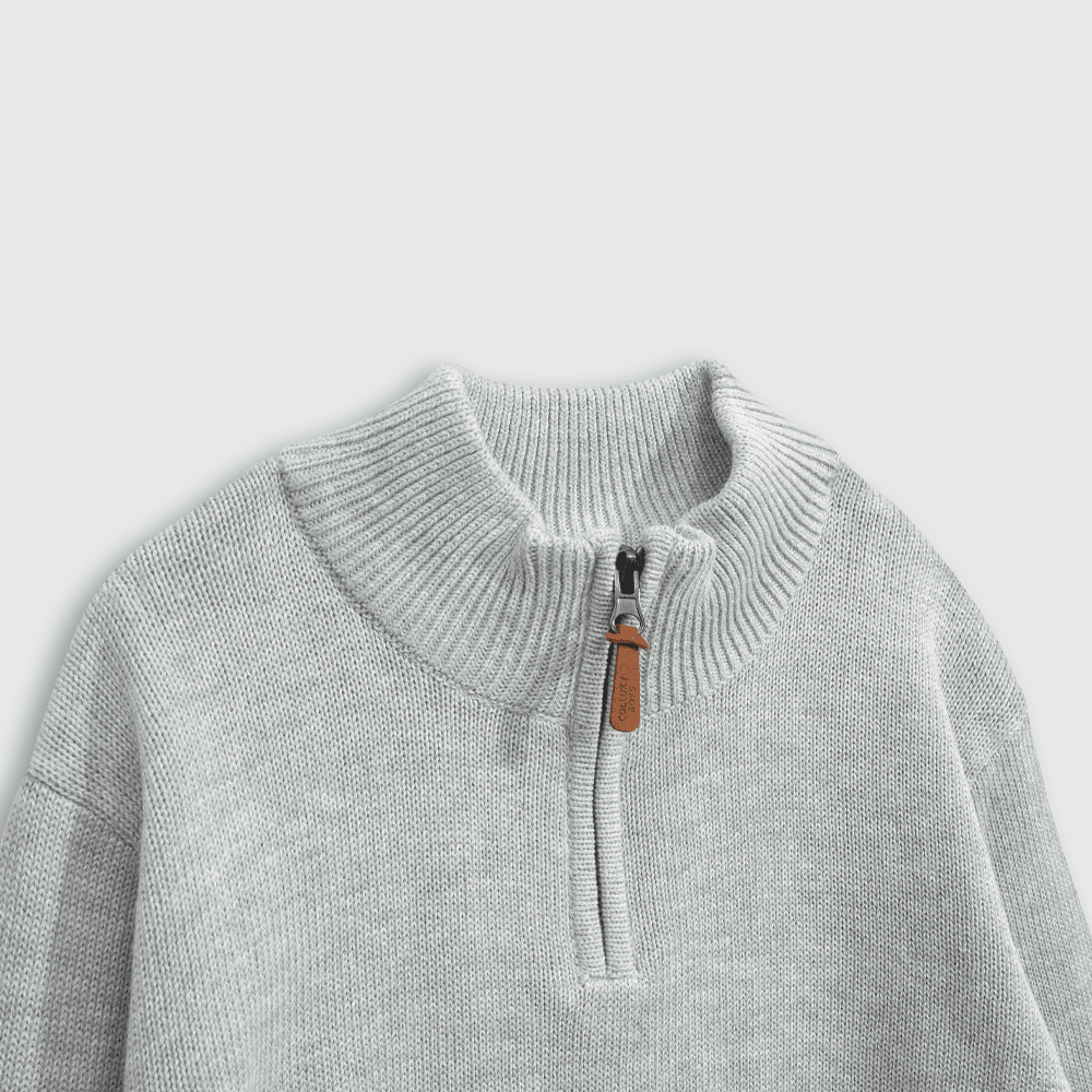 Sweater Gris de Niño - Colloky Chile