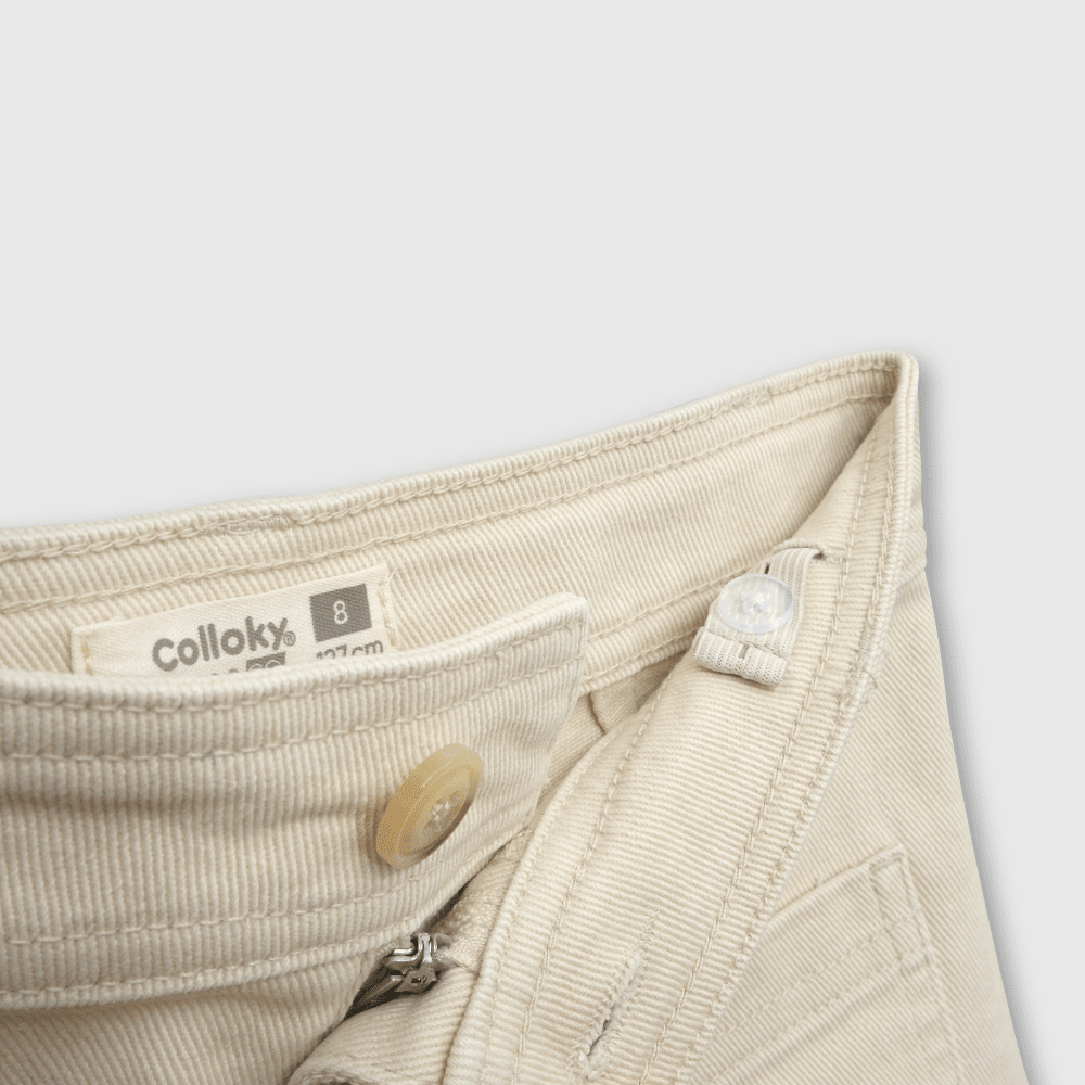 Pantalón Colección Niña Beige PTGB0266I24 - Colloky Chile