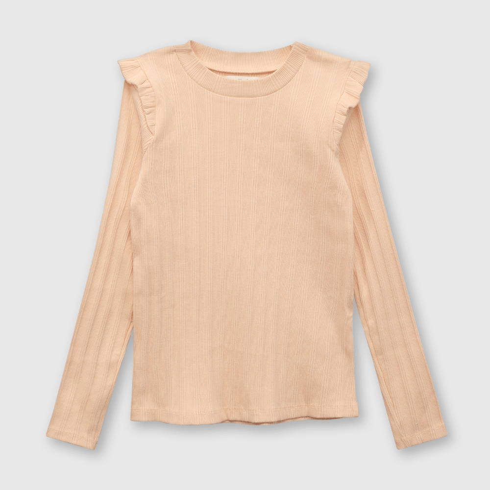 Polera Colección Niña Naranjo POPU0483I24 - Colloky Chile