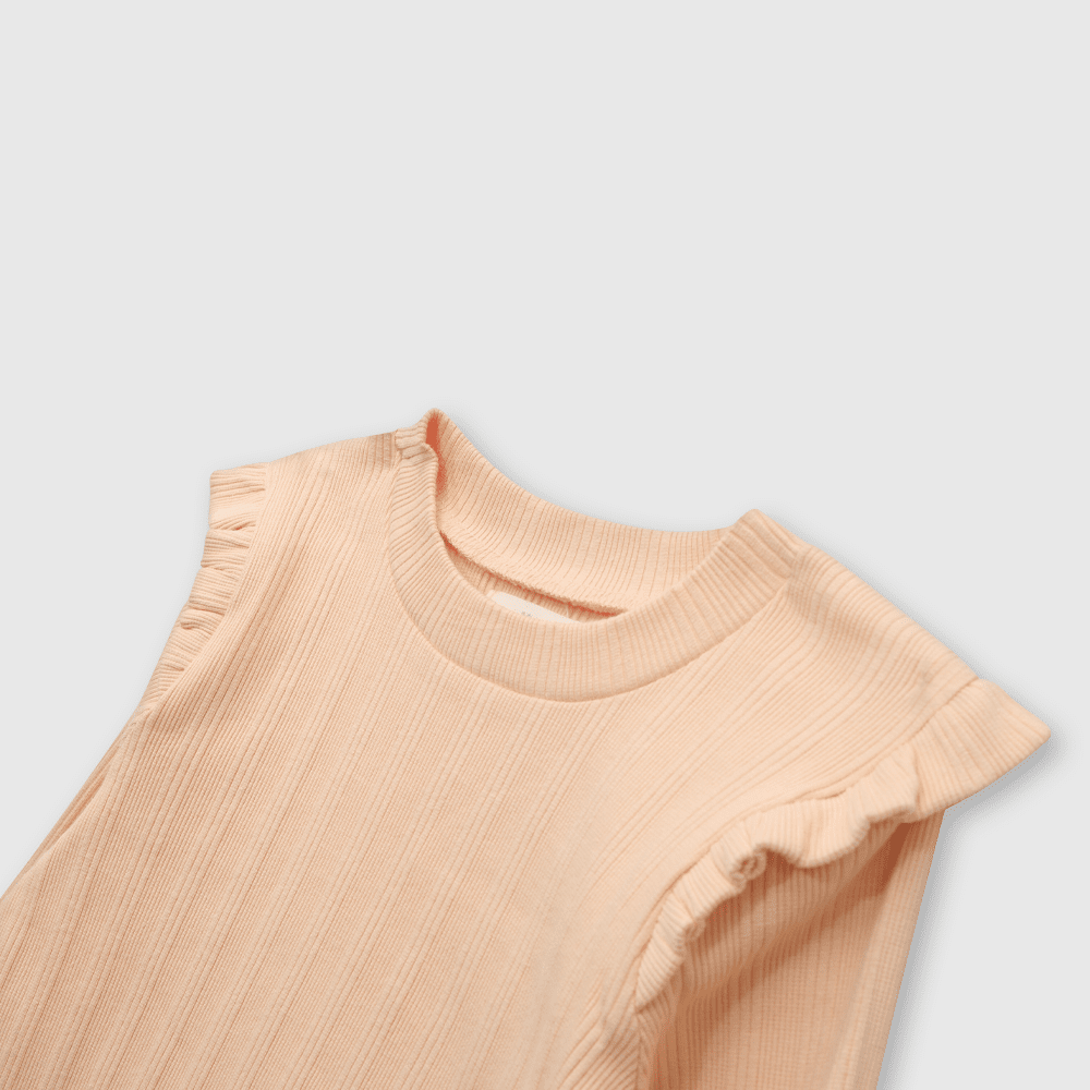 Polera Colección Niña Naranjo POPU0483I24 - Colloky Chile