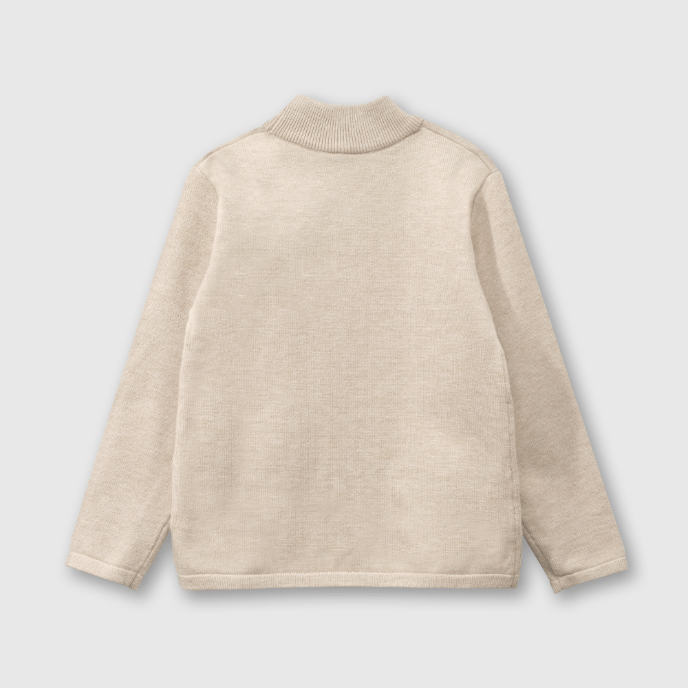 Sweater Every day Niña Beige SWLA2866I24 - Colloky Chile