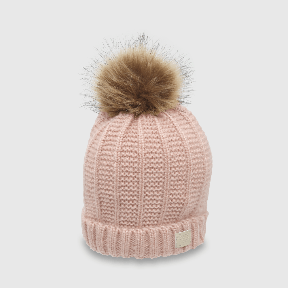 Gorro Colección Niña Rosado GOLA2230I24 - Colloky Chile