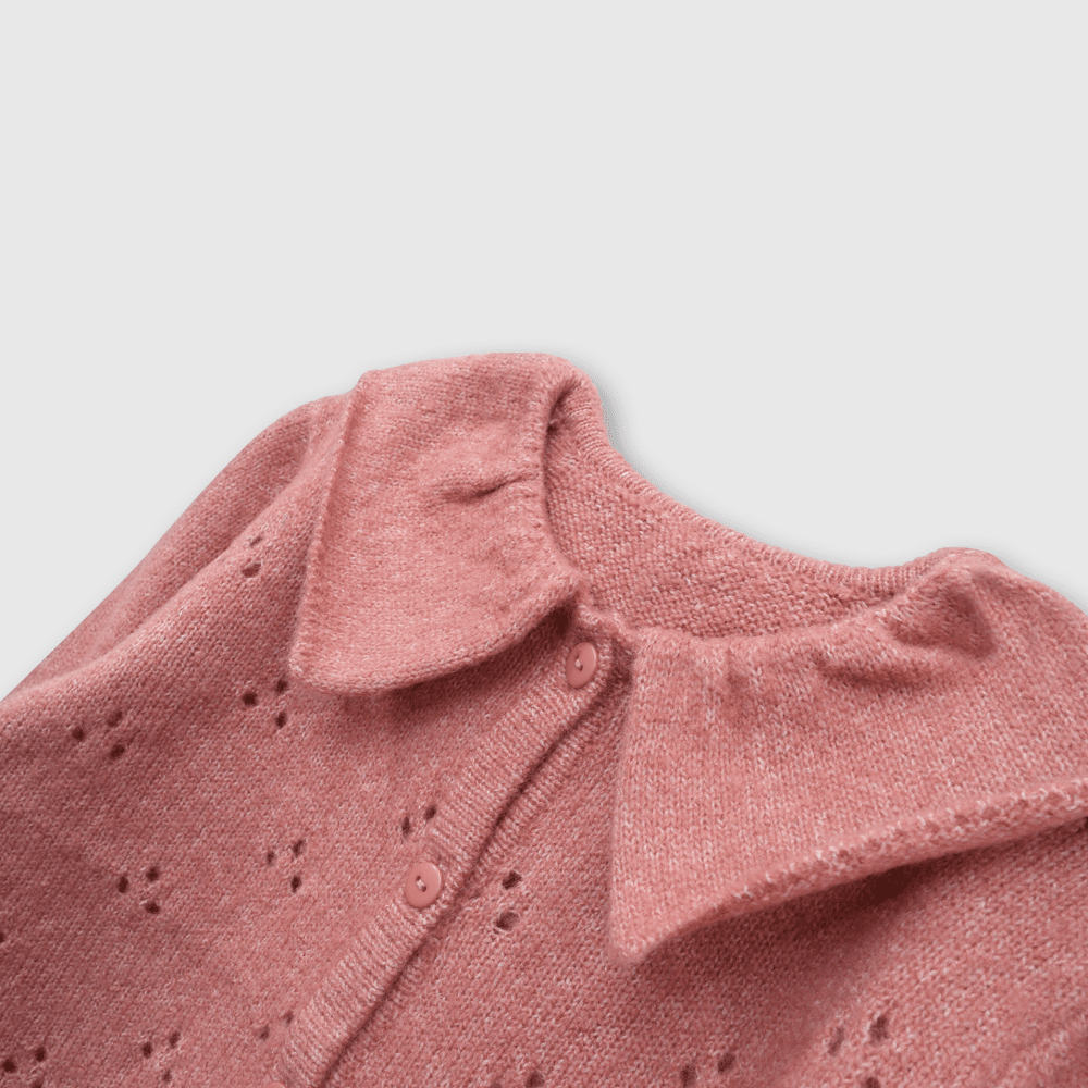 Chaleco Colección Niña Rosado CHLA1430I24 - Colloky Chile