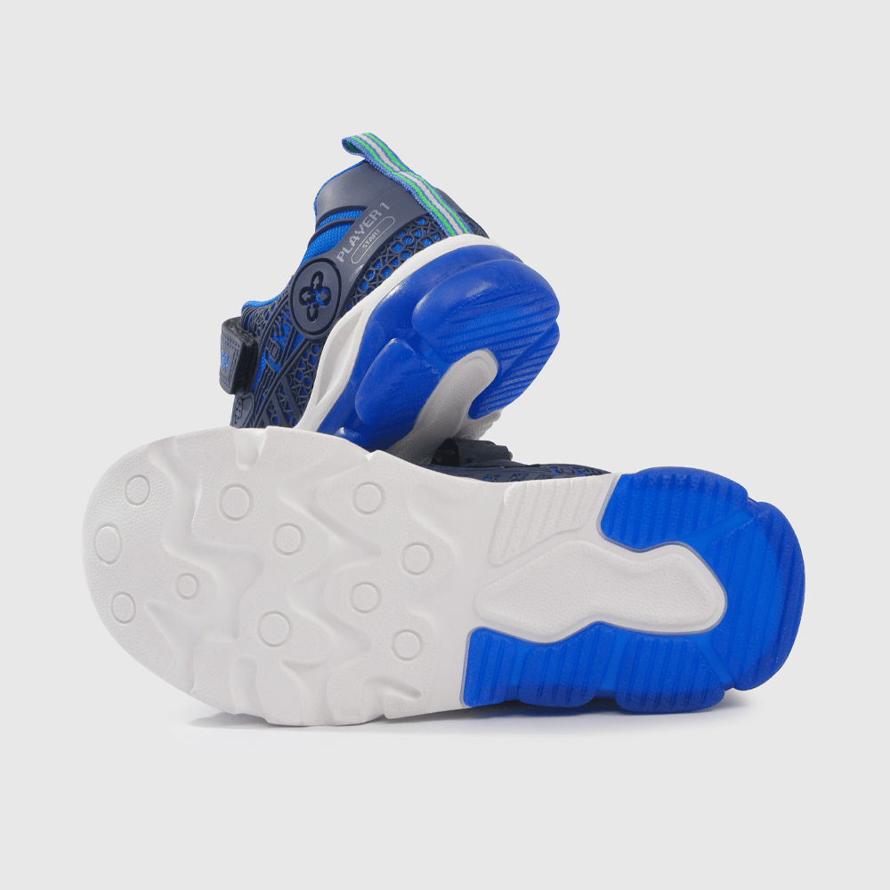 Zapatilla Luces Azul - Colloky Chile