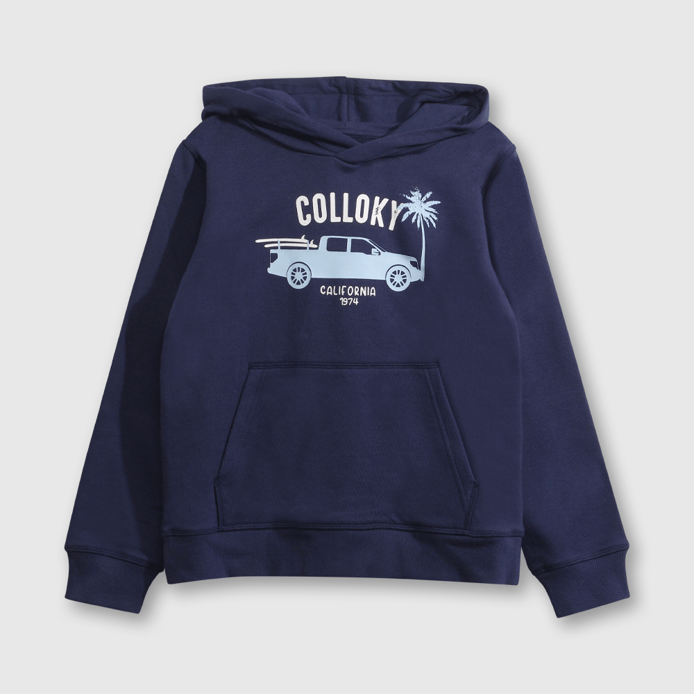 Polerón Básico Azul - Colloky Chile