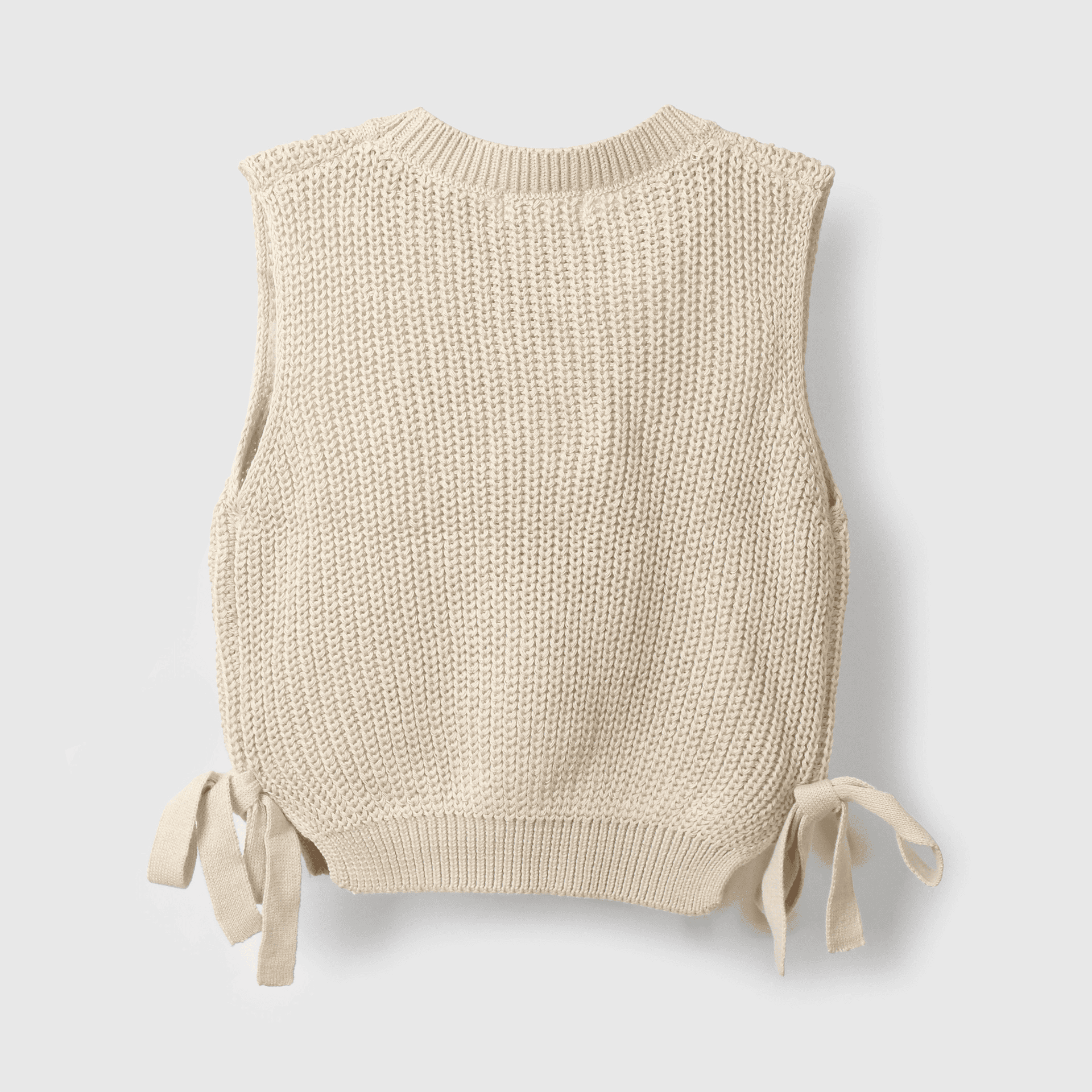 Sweater Beige Sin Manga - Colloky Chile