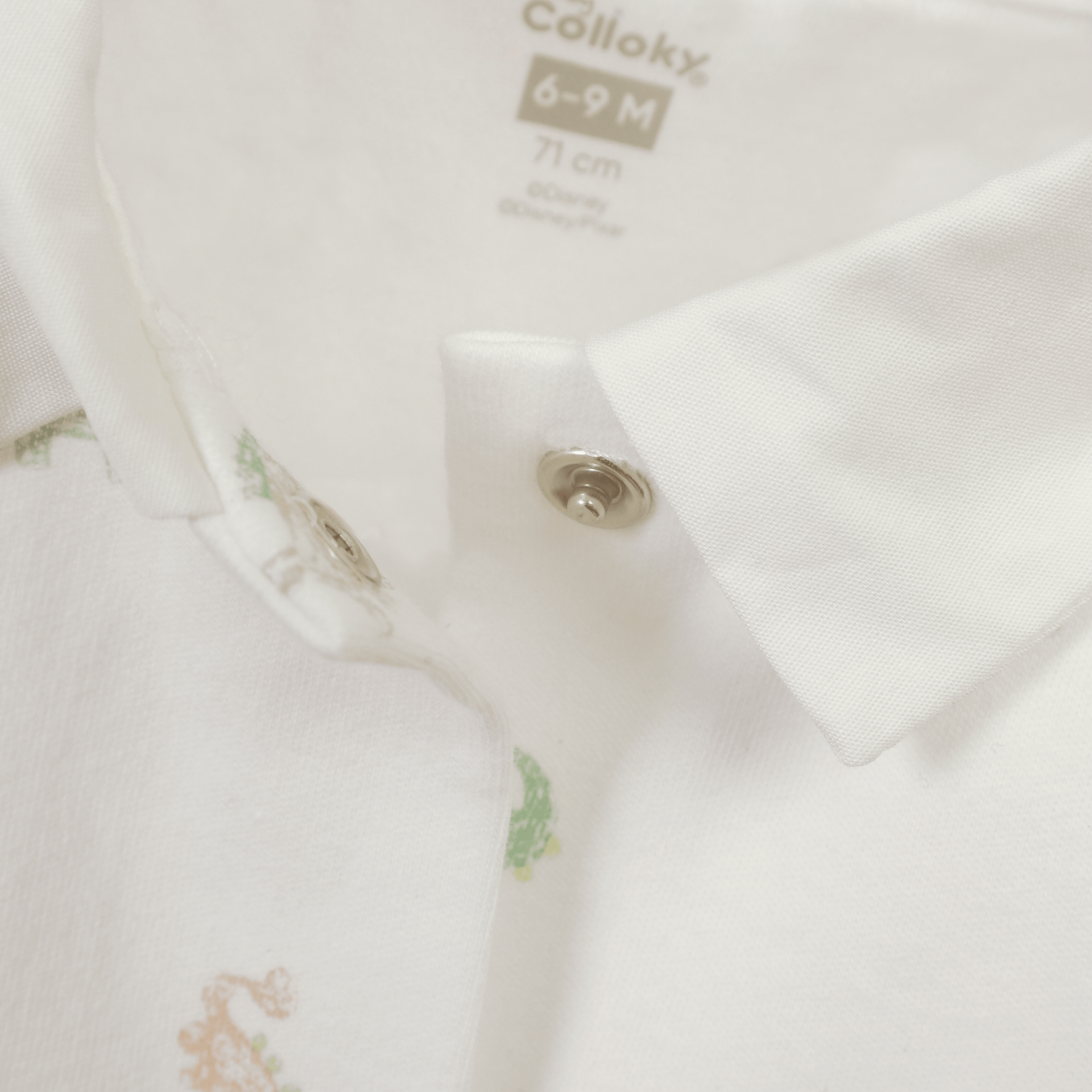 Osito Blanco Dinosaurios de Bebé - Colloky Chile